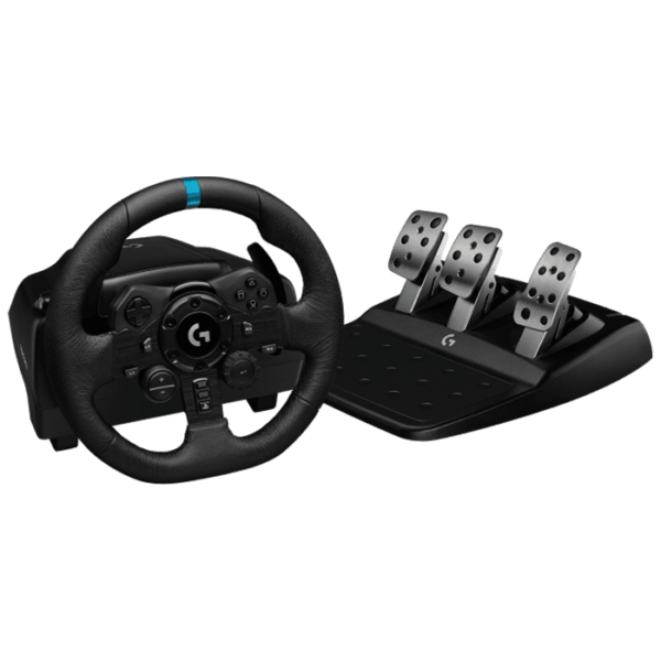Logitech G923 TRUEFORCE SIM RACING WHEEL for PS4, PS5 & PC ...